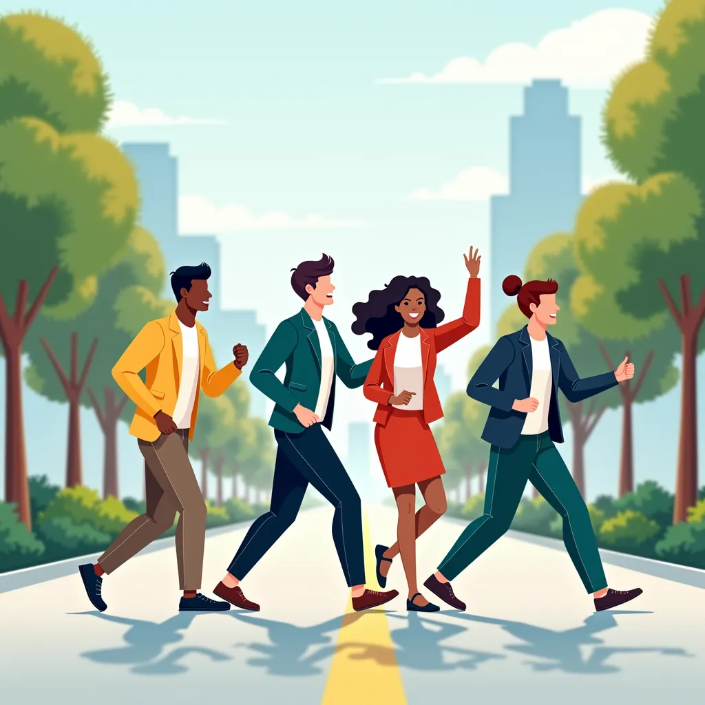 Enhancing Workplace Engagement Through Walking Contests
